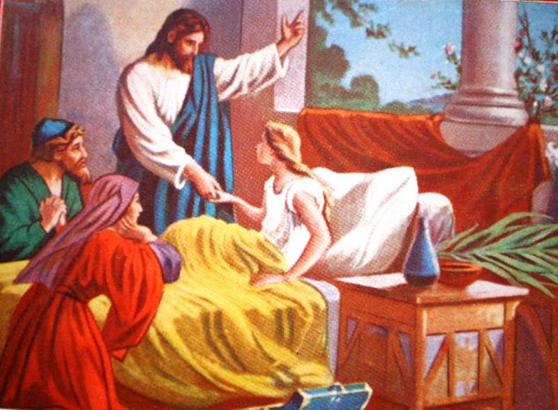 “Jesus […] tomou-a pela mão e levantou-a» – São Jerônimo (347-420 ...